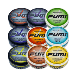Fumi snus - vita nikotinportioner i olika smaker | Nettotobak