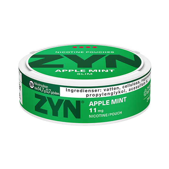 Köp ZYN Apple Mint Slim Extra Strong till bra pris online