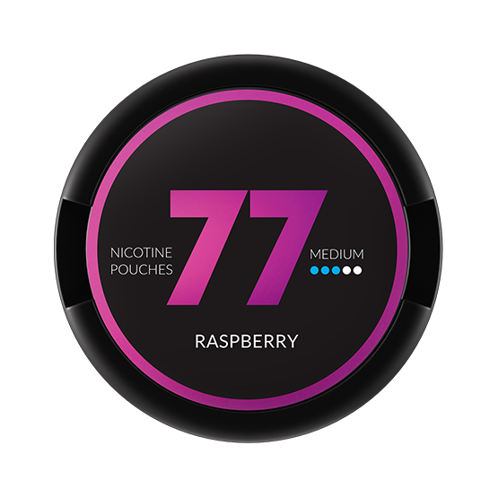 Köp 77 Nicotine Pouches Raspberry till bra pris online