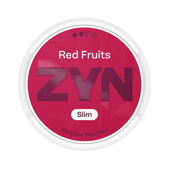 Köp ZYN Red Fruits Slim S2 (tidigare ZYN Red Fruits Slim)