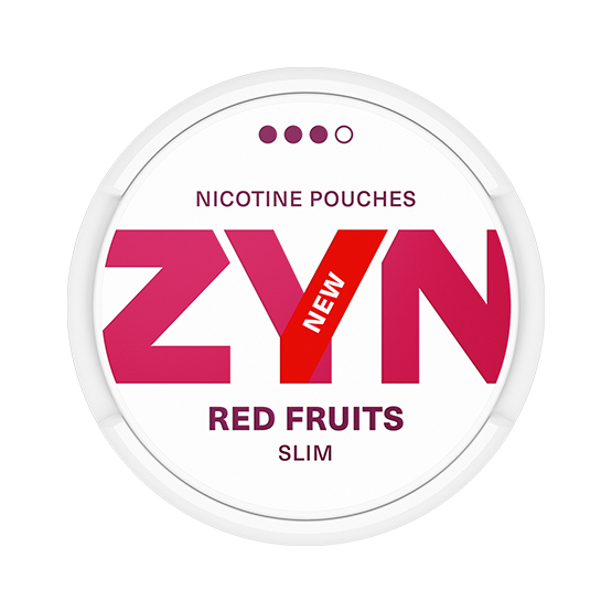 Köp ZYN Red Fruits Slim S3 (innan ZYN Red Fruits Slim Strong)