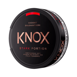 Köp Knox snus med snabb frakt (Från 28,49 kr/st)