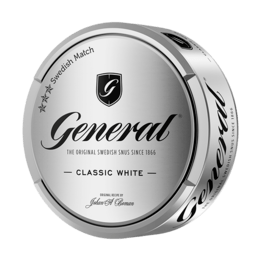General Snus: Stort urval och snabb leverans på Nettotobak.com